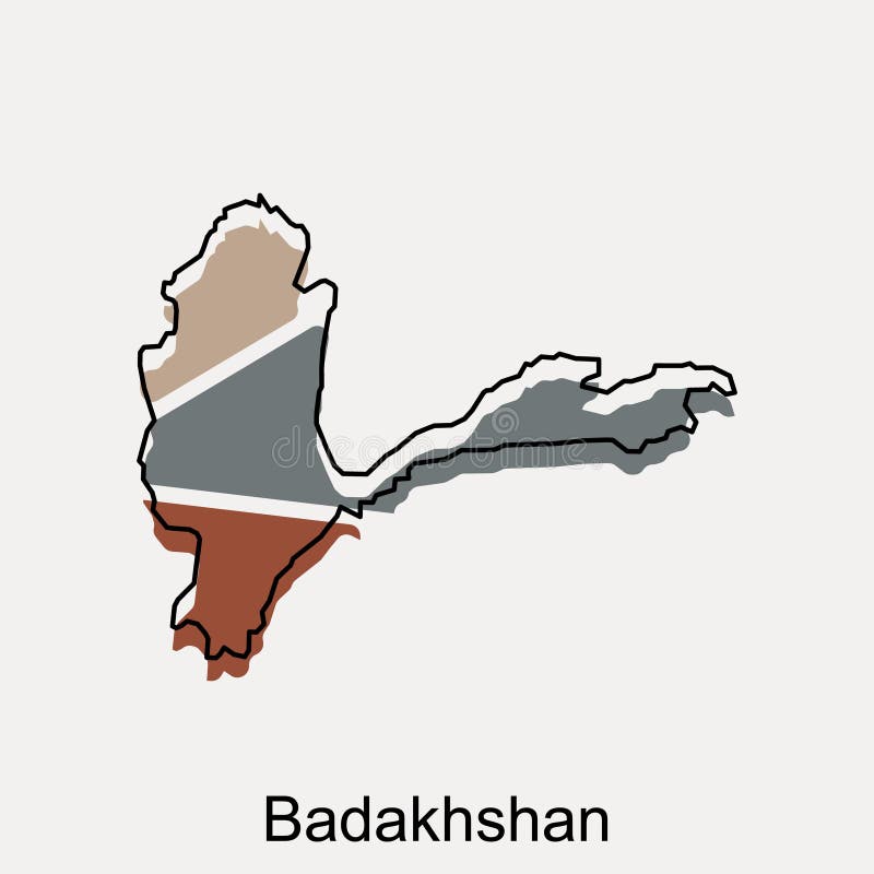 Badakhshan Map Stock Illustrations – 246 Badakhshan Map Stock ...