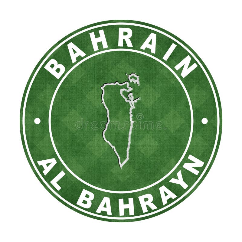 Map of Bahrain Football Field Stock Illustration - Illustration of ...