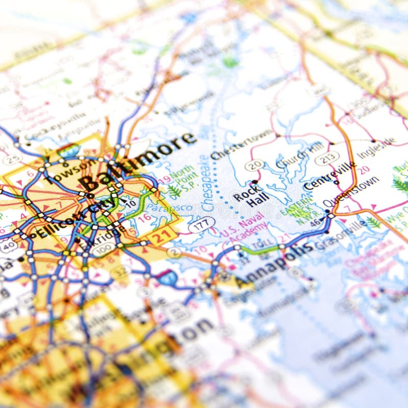 Map stock photo. Image of atlas, washington, journey - 19764090