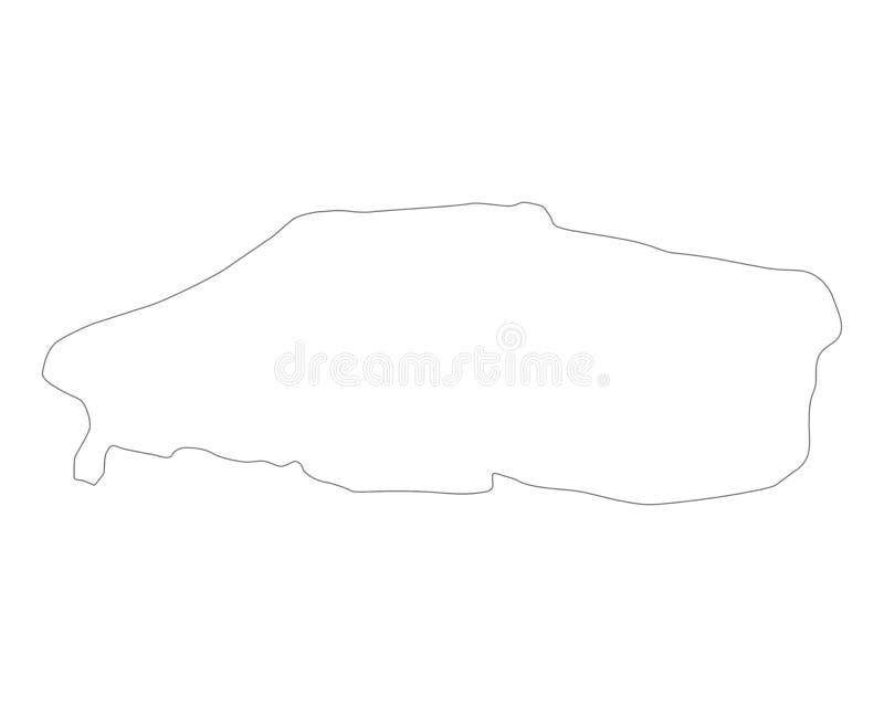 Map of Baltrum stock vector. Illustration of travel, vector - 84818142