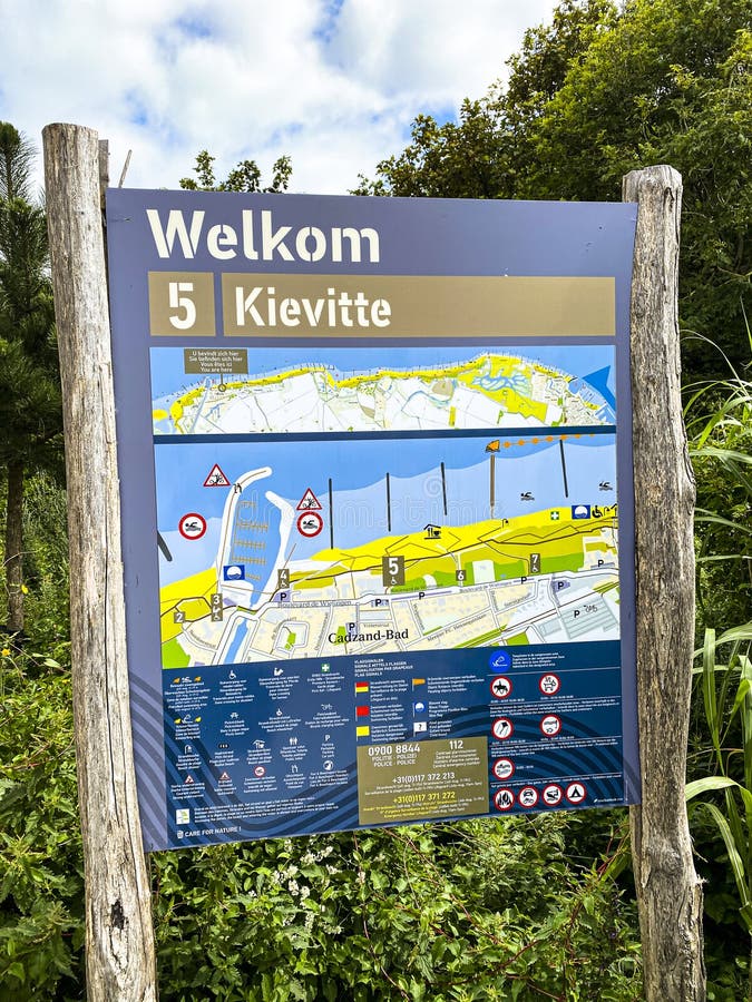 Cadzand Beach, North Sea, Netherlands Stock Photo - Image of evening ...