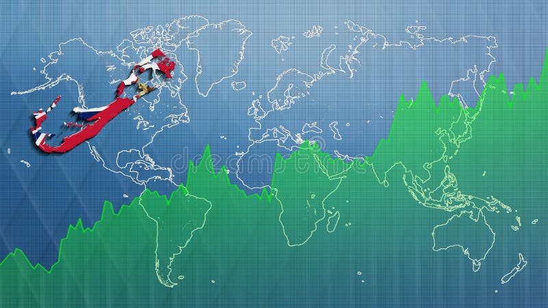 Map of Bermuda, Financial Success Stock Illustration - Illustration of ...