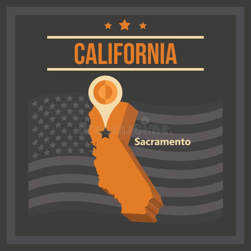 California Map Pin Stock Illustrations – 199 California Map Pin Stock ...