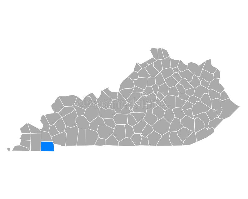 Calloway County, Kentucky U.S. County, United States of America, USA, U ...