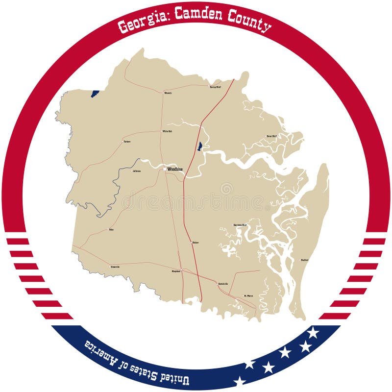 Woodbine Georgia Stock Illustrations – 17 Woodbine Georgia Stock ...