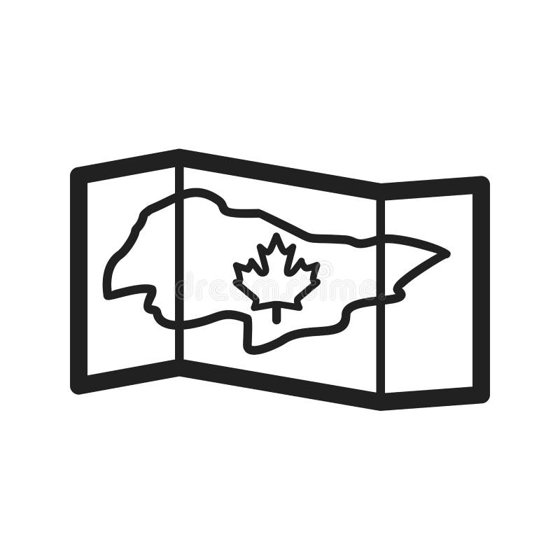 Map of Canada stock vector. Illustration of design, canada - 87498627