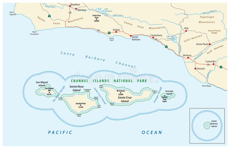 Channel Islands Map Stock Illustrations – 157 Channel Islands Map Stock ...