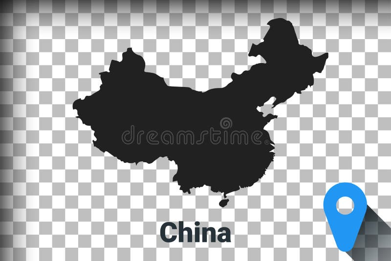 China Map Transparent Background Stock Illustrations – 363 China Map ...