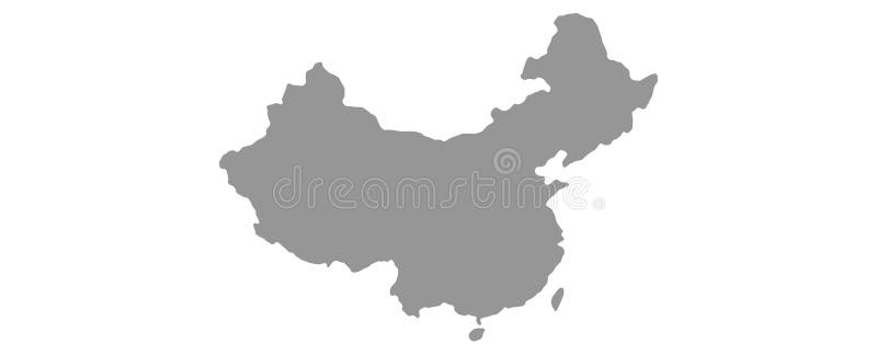 Map China Vector Background. Isolated Country Texture Stock Vector ...