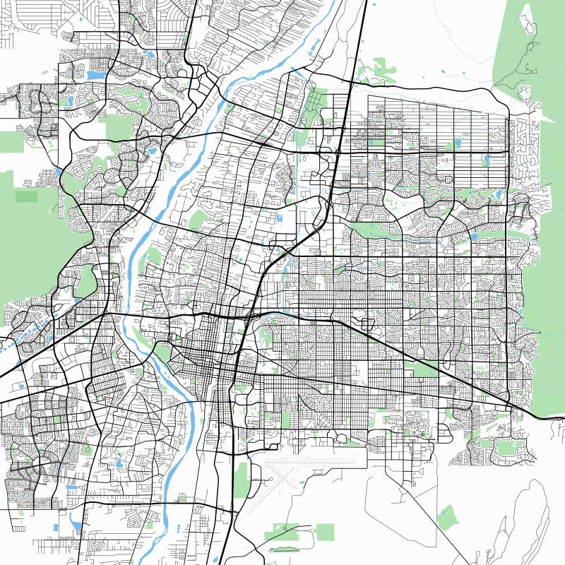 Albuquerque Map Stock Illustrations – 437 Albuquerque Map Stock ...