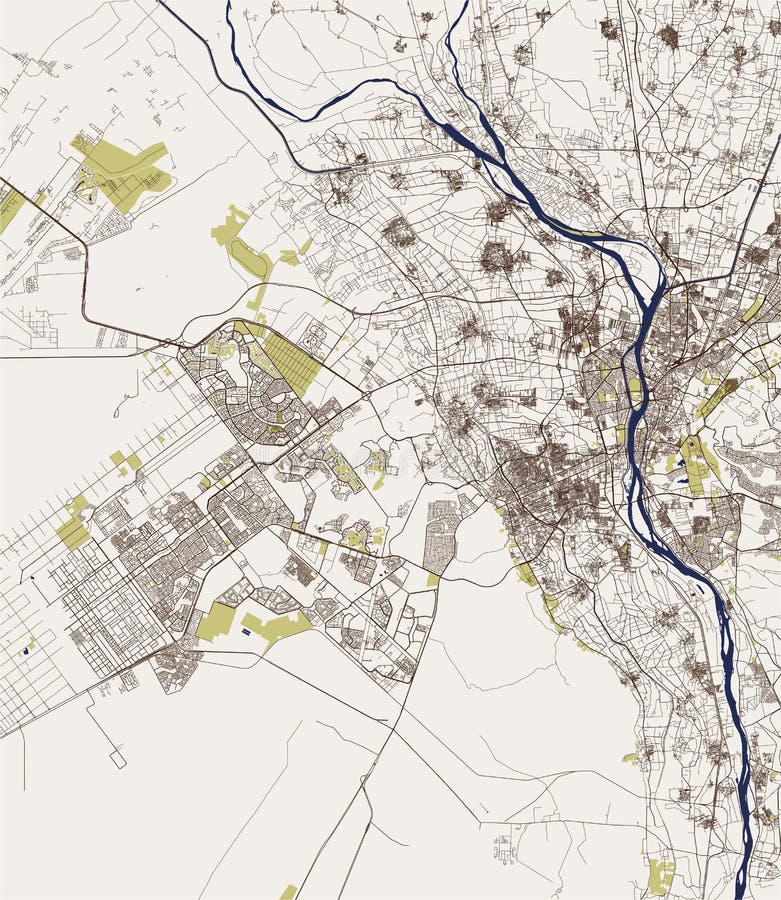 Cairo Map Stock Illustrations – 4,446 Cairo Map Stock Illustrations ...
