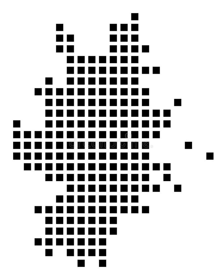 Map of the City Cedar Rapids (Iowa) Stock Vector - Illustration of land ...