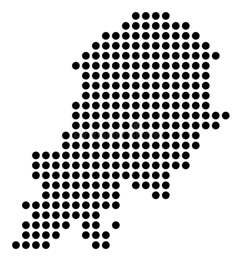 Map of the City Cesena (Italy) Stock Illustration - Illustration of ...