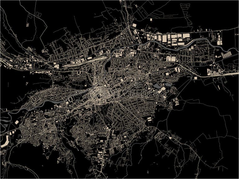 Map City Cluj Napoca Romania Stock Illustrations – 47 Map City Cluj ...