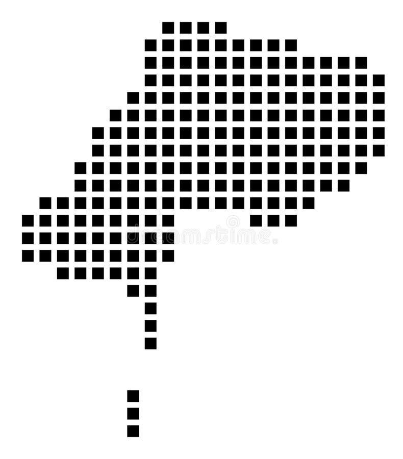 Map of the City Fall River (Massachusetts) Stock Illustration ...