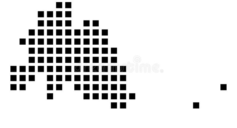 Map of the City Kent (Washington) Stock Illustration - Illustration of ...