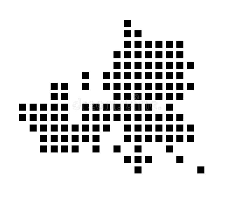 Map of the City Kyle (Texas) Stock Vector - Illustration of black ...