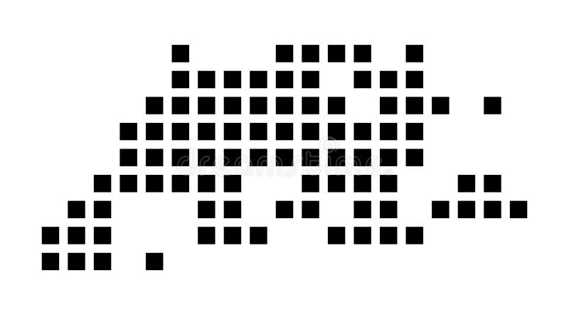 Map of the City Largo (Florida) Stock Illustration - Illustration of ...