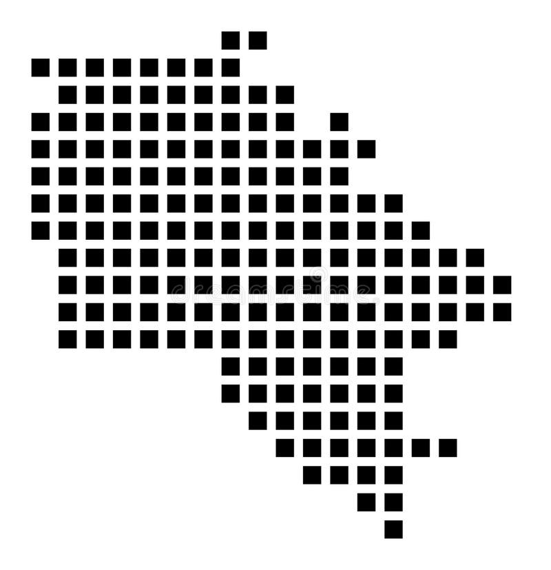 Map of the City Longview (Texas) Stock Illustration - Illustration of ...