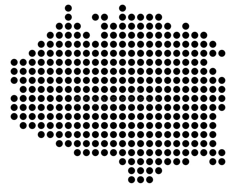 Map of the City Matera (Italy) Stock Vector - Illustration of topo ...