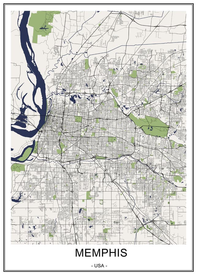 Memphis Map Vector Stock Illustrations – 543 Memphis Map Vector Stock ...