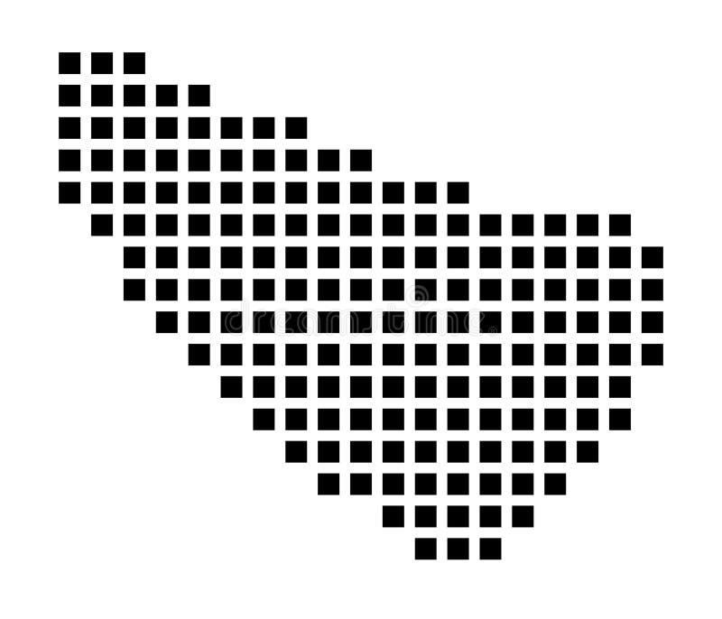 Map of the City Peabody (Massachusetts) Stock Illustration ...