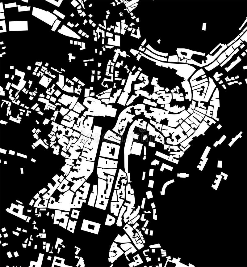 Map of the City of Perugia, Umbria, Italy Stock Vector - Illustration ...