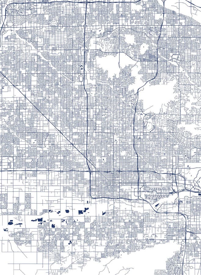 Downtown Phoenix Area Map