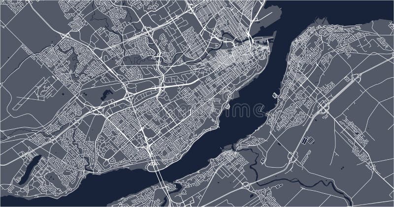 Vector Map of the Capitale Nationale Quebec Administrative Region ...