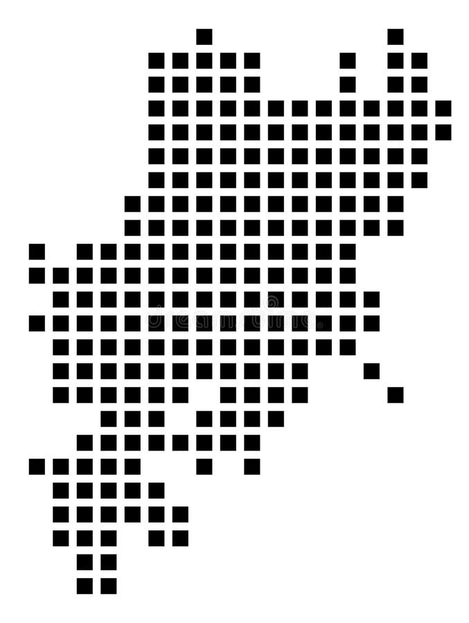 Map of the City San Angelo (Texas) Stock Illustration - Illustration of ...