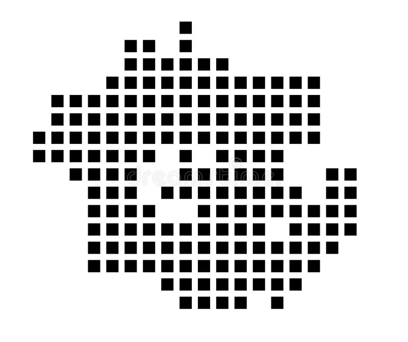 Map of the City Sandy (Utah) Stock Illustration - Illustration of city ...