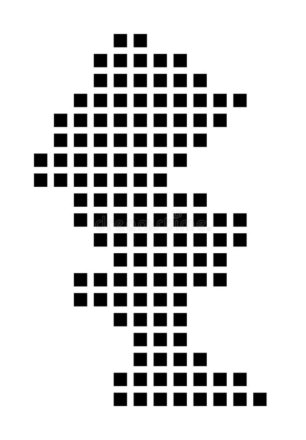 Map of the City Scranton (Pennsylvania) Stock Illustration ...