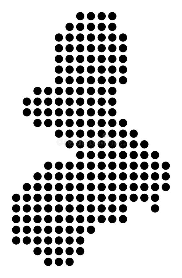 Map of the City Skien (Norway) Stock Illustration - Illustration of ...