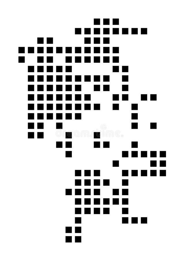 Map of the City Winter Haven (Florida) Stock Illustration ...