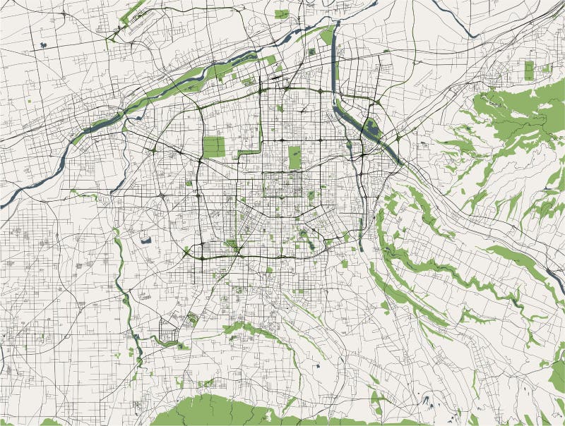 Xian Road Stock Illustrations – 52 Xian Road Stock Illustrations ...