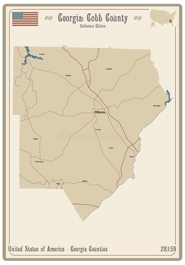Cobb Map Stock Illustrations – 53 Cobb Map Stock Illustrations, Vectors ...