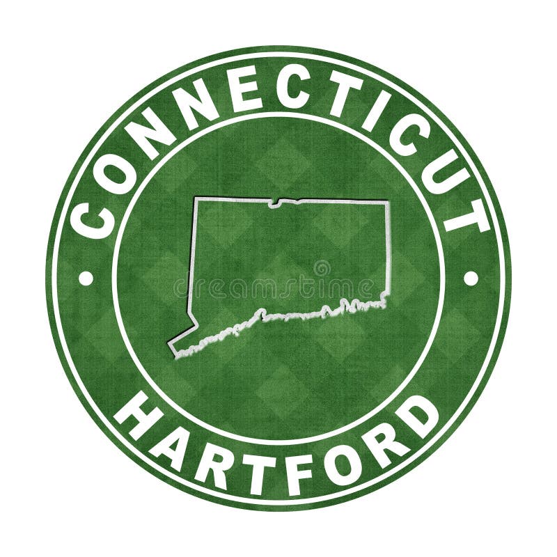 Map of Connecticut Football Field Stock Illustration - Illustration of ...