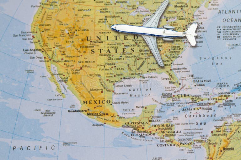 Map of the Continental United States Stock Image - Image of arizona ...