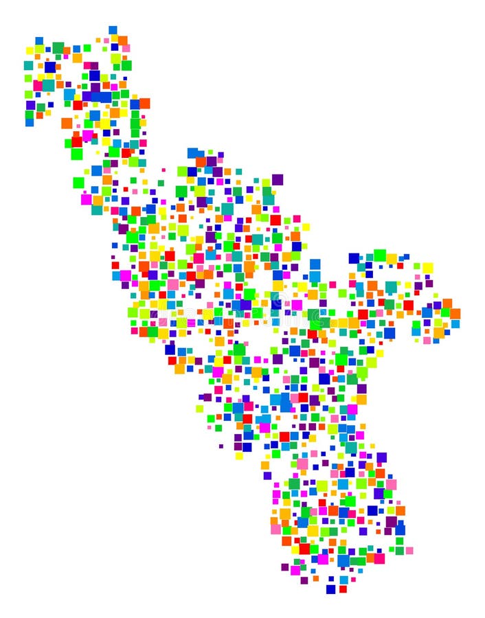 Map of the County Halland (SE). Stock Vector - Illustration of county ...