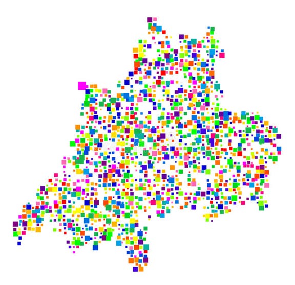 Map of the County Jonkoping (SE). Stock Vector - Illustration of plan ...