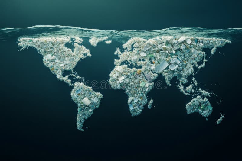 Map Created from Ocean Plastic Illustrates Global Pollution Issue and ...