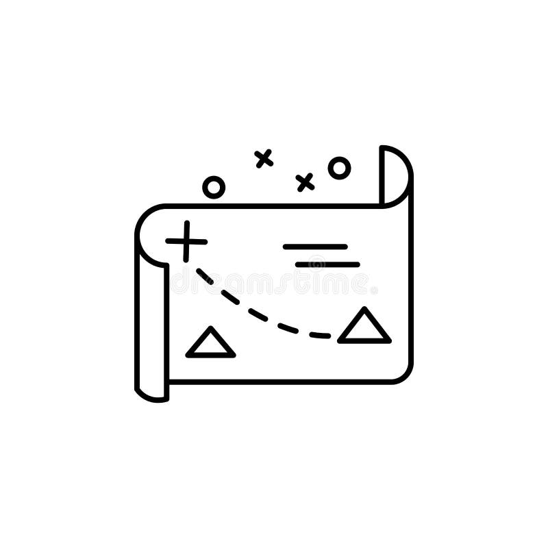 Map Cultures Old Icon. Element of History Icon Stock Illustration ...