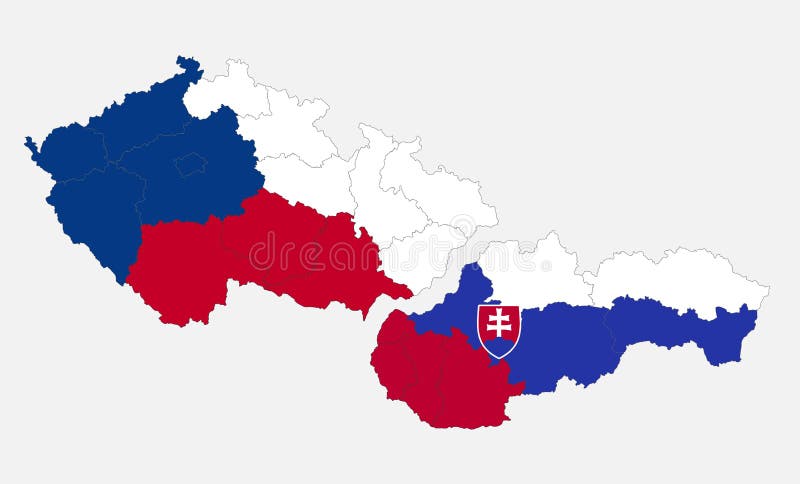Czechoslovakia Map End Of Czechoslovakia | Historical Atlas Of Europe