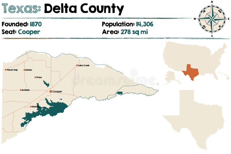 Delta County, Texas Counties in Texas, United States of America,USA, U ...