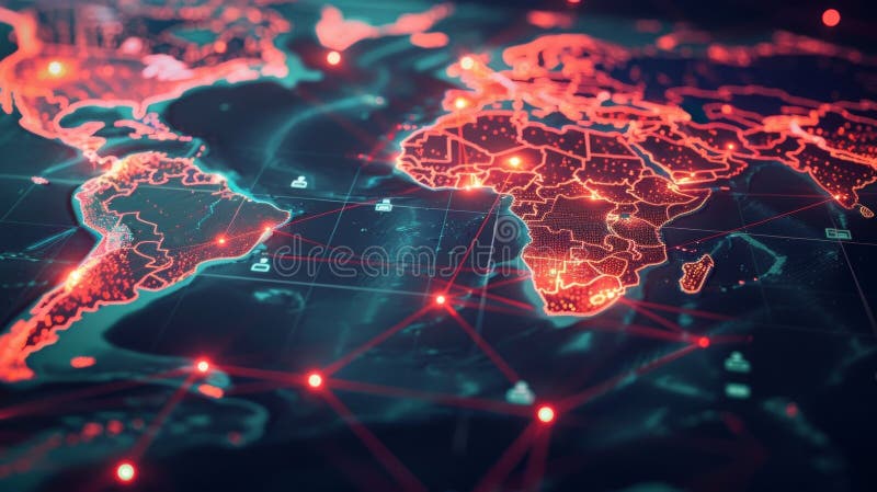 A Map Details the Locations of Joint Intelligence Sharing Centers ...