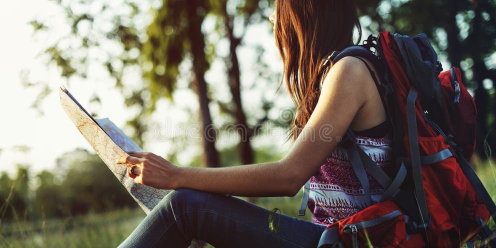 Map Direction Journey Wanderlust Explore Route Concept Stock Image ...