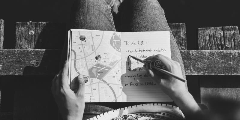 Map Direction Journey Wanderlust Explore Route Concept Stock Image ...