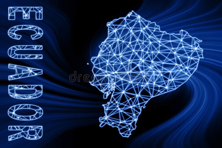 Ecuador Line Map Stock Illustrations – 751 Ecuador Line Map Stock ...