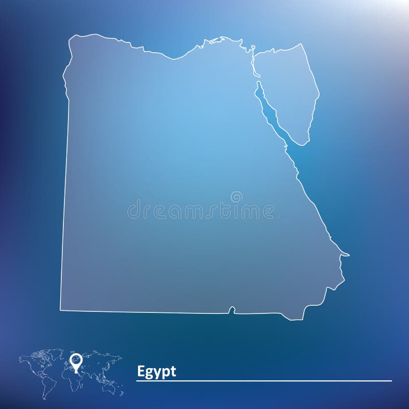 High Resolution Egypt Map Vector Best Map Collection