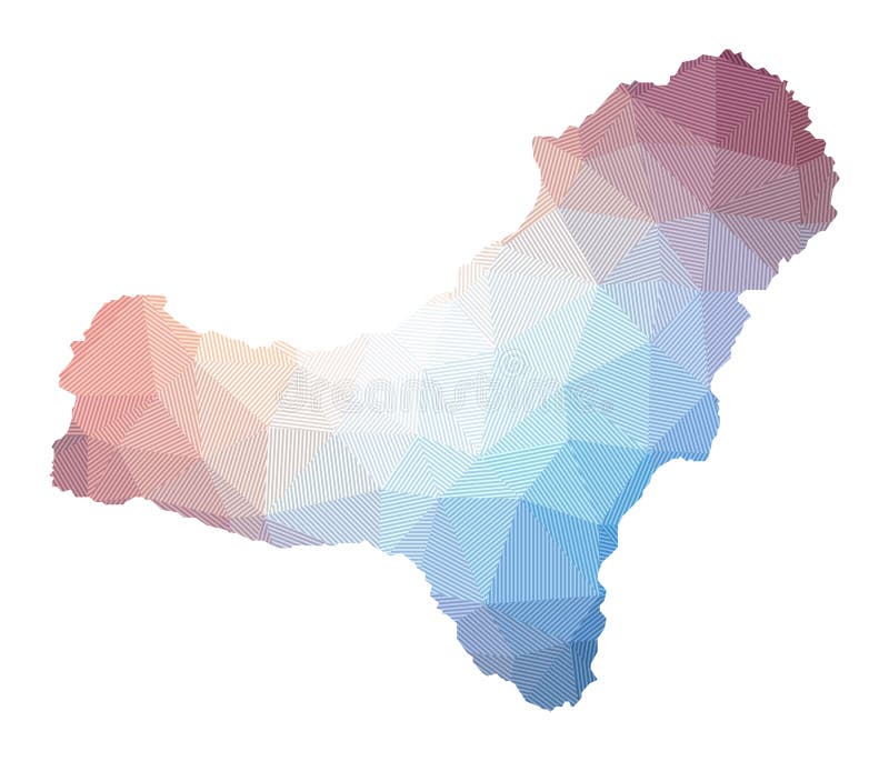 Map of El Hierro. stock vector. Illustration of kingdom - 222265480